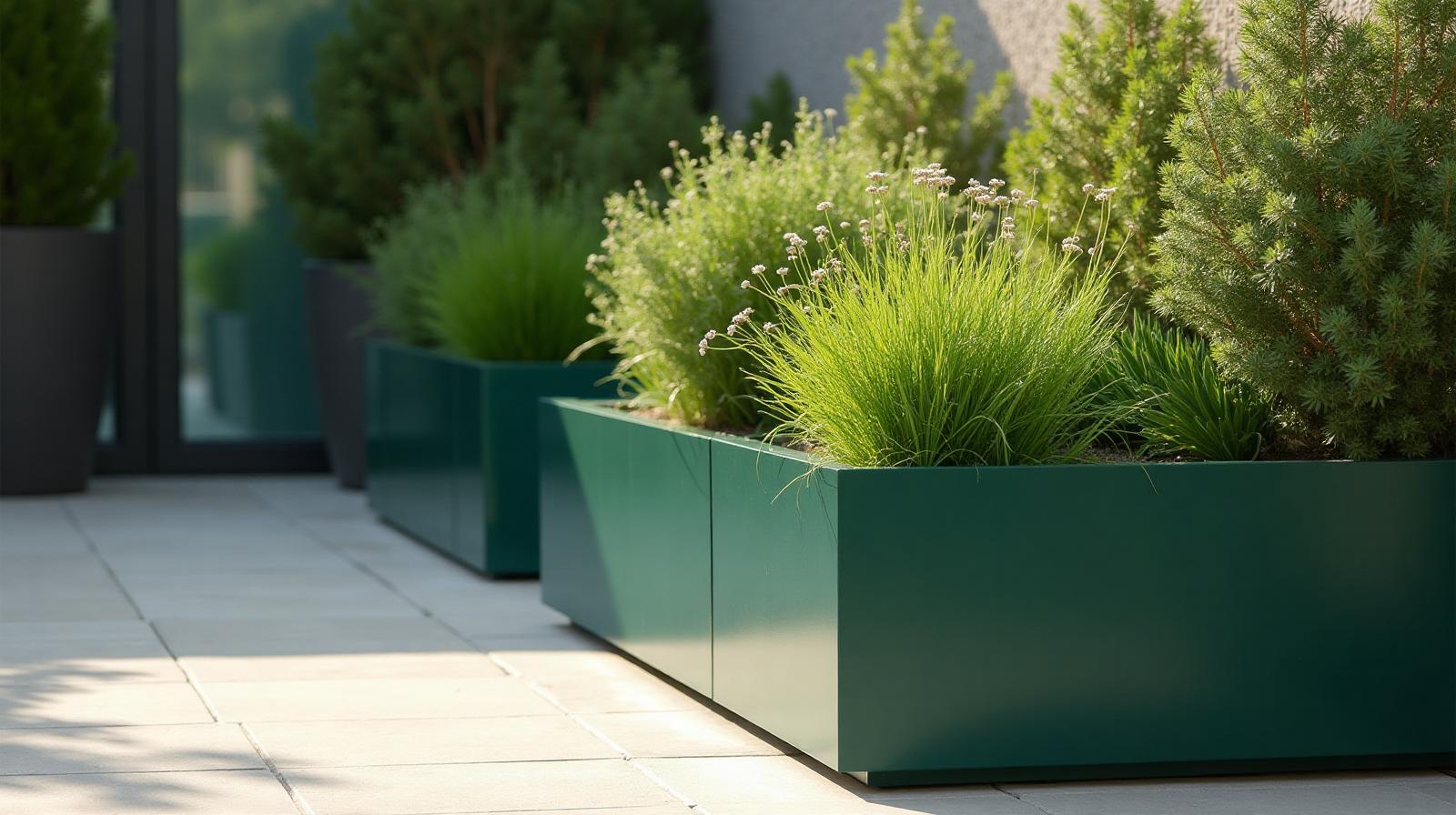 Verdeform | UK-Made Bespoke Steel & Aluminium Planters